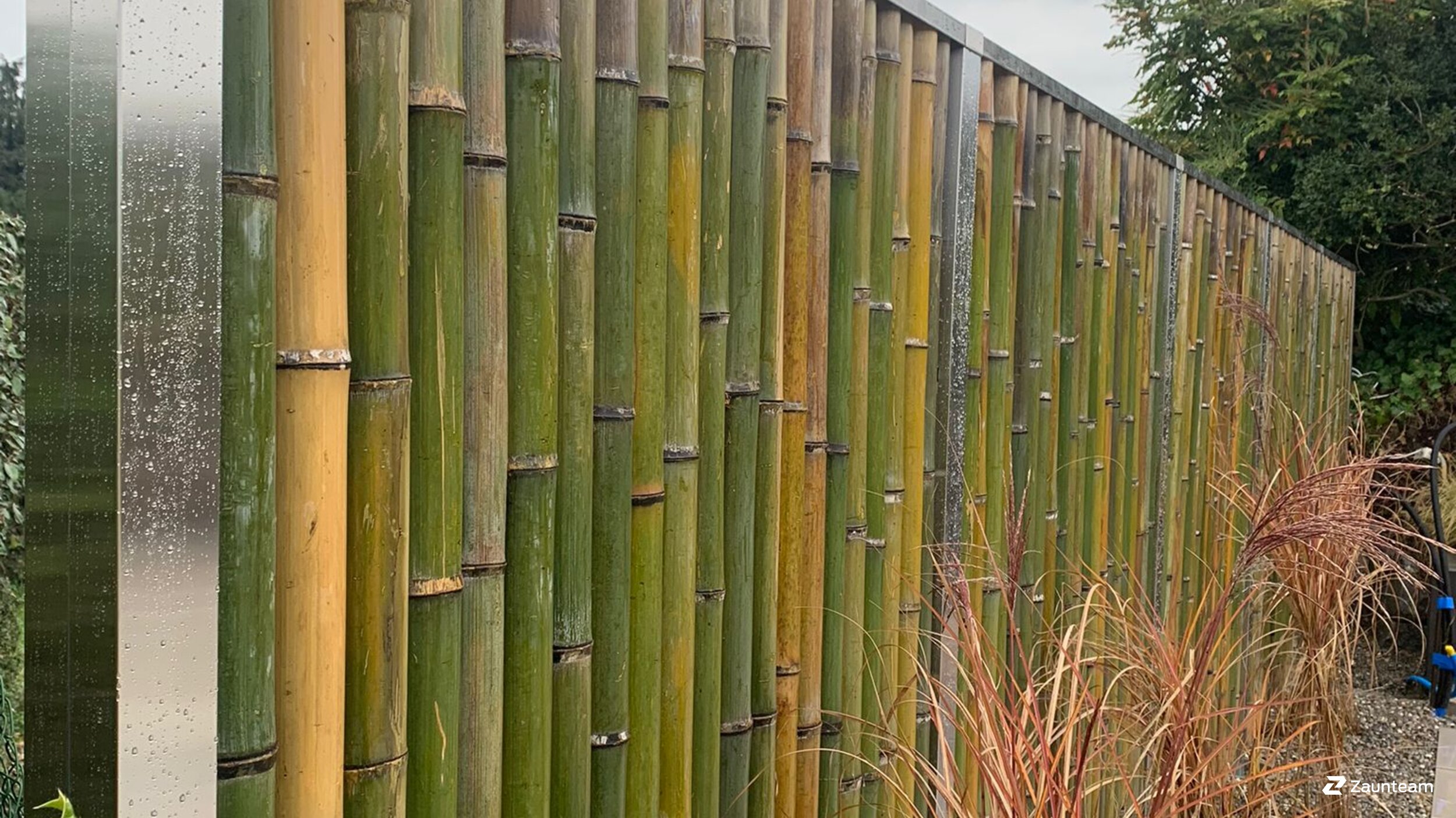 Sichtschutz aus Bambus - Sansibar von Zaunteam