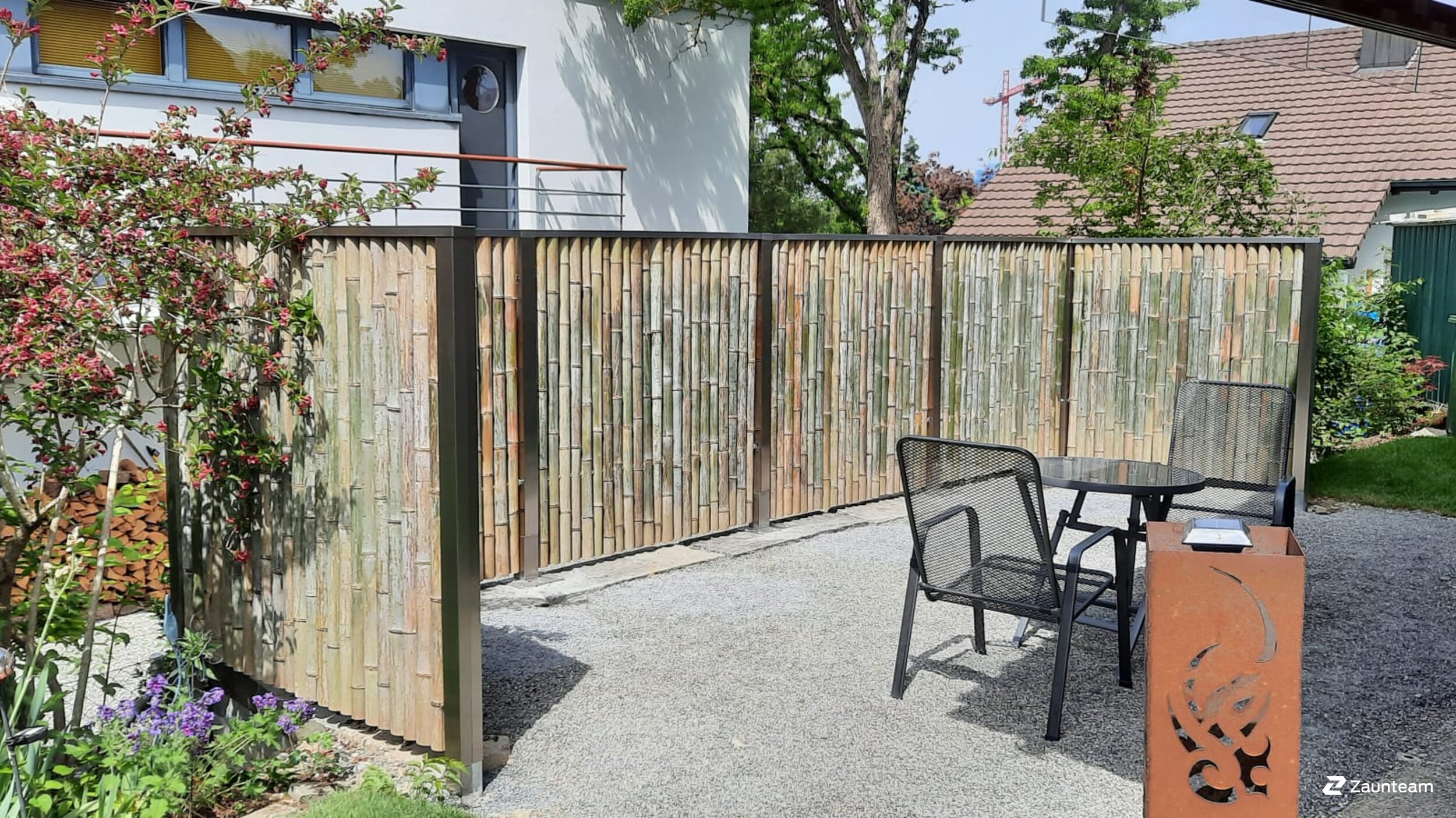 Zaunteam | Bambus Sichtschutz Chiang-Mai mit Fußplatte, 8500 Frauenfeld