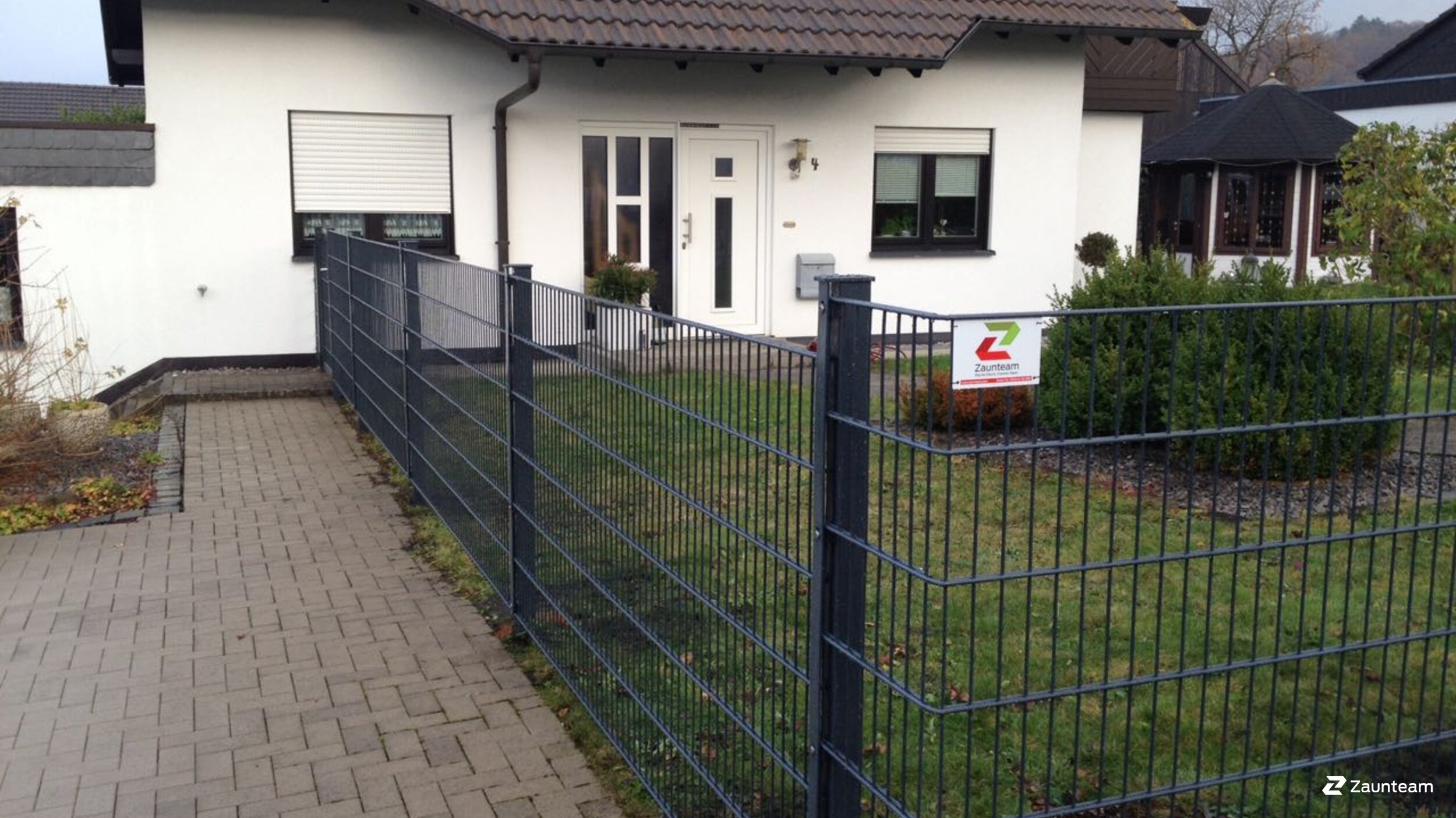 Doppelstabmattenzaun Höhe 1,20m