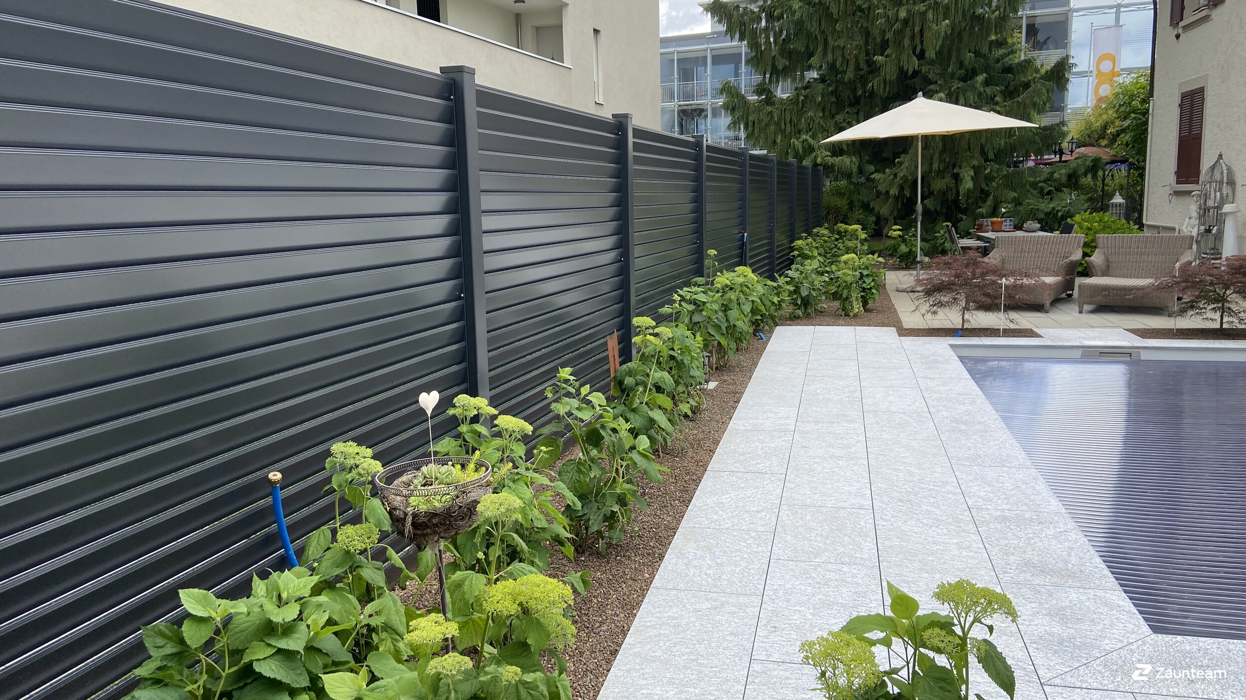 Zaunteam | Aluminium Sichtschutz, 3250 Lyss