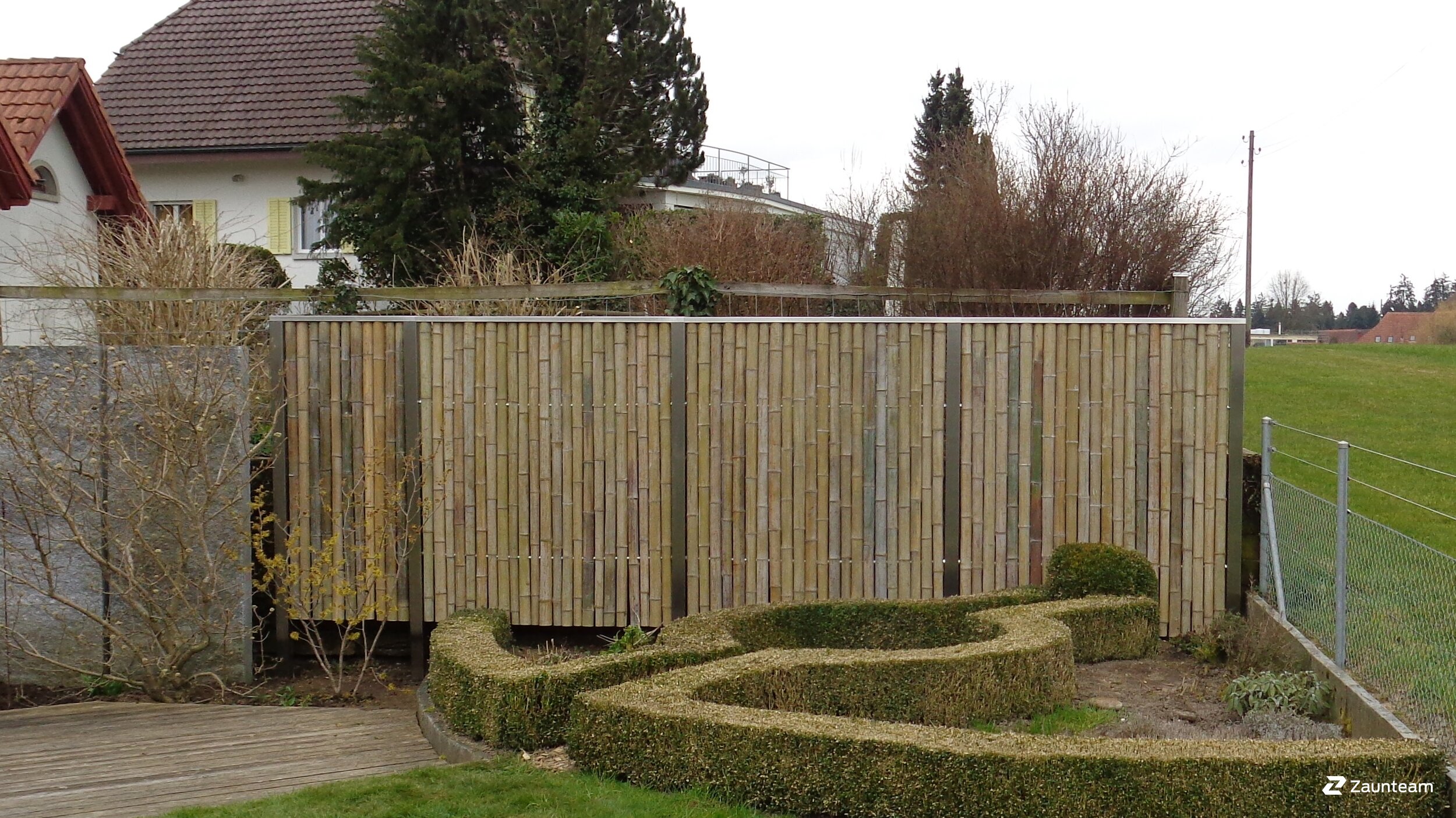 Sichtschutz aus Bambus - Sansibar von Zaunteam